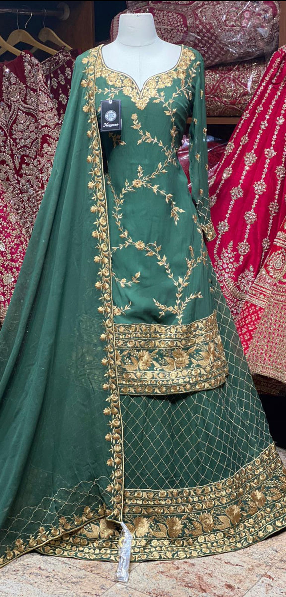 Pine Green Lacha Collection PL-011 – Nazranaa